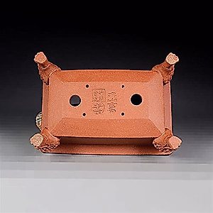 Outdoor Indoor Garden Plant Pots Rectangular Plant Containers Alabaster Flower Pots Tall Faucet Design Small Bonsai Flower Pots Indoor and Outdoor Decorative Pots Planting Pot