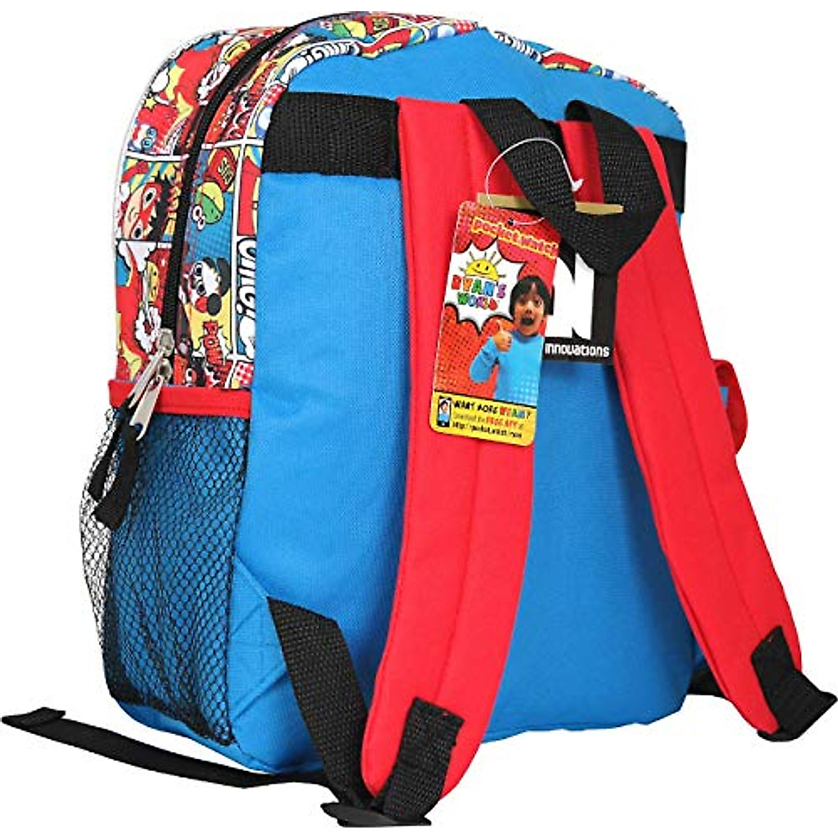 Ryan's World 12 inches Toddler Backpack