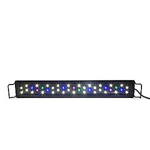 AQUANEAT LED Aquarium Light Full Spectrum for 12 Inch to 16 Inch Fish Tank Light Fresh Water Light Multi-Color