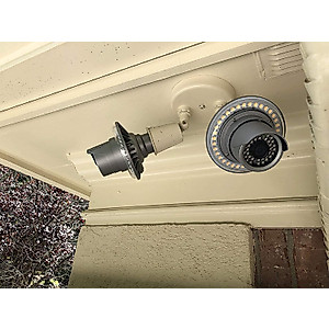 Jovision Floodlight Camera Bulb - Wireless Security System, 1080P, Wire-Free, Color Night Vision, Motion Detection, Remote View App - Home and Office Surveillance