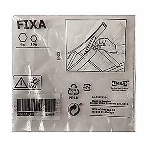 IKEA Fixa Furniture Pads Gray 20 Count - 4 Large - 16 Small
