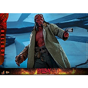 Hot Toys Hellboy 1/6 Sixth Scale Movie Masterpiece Series MMS527 - Hell Boy (2021) Collectible Action Figure