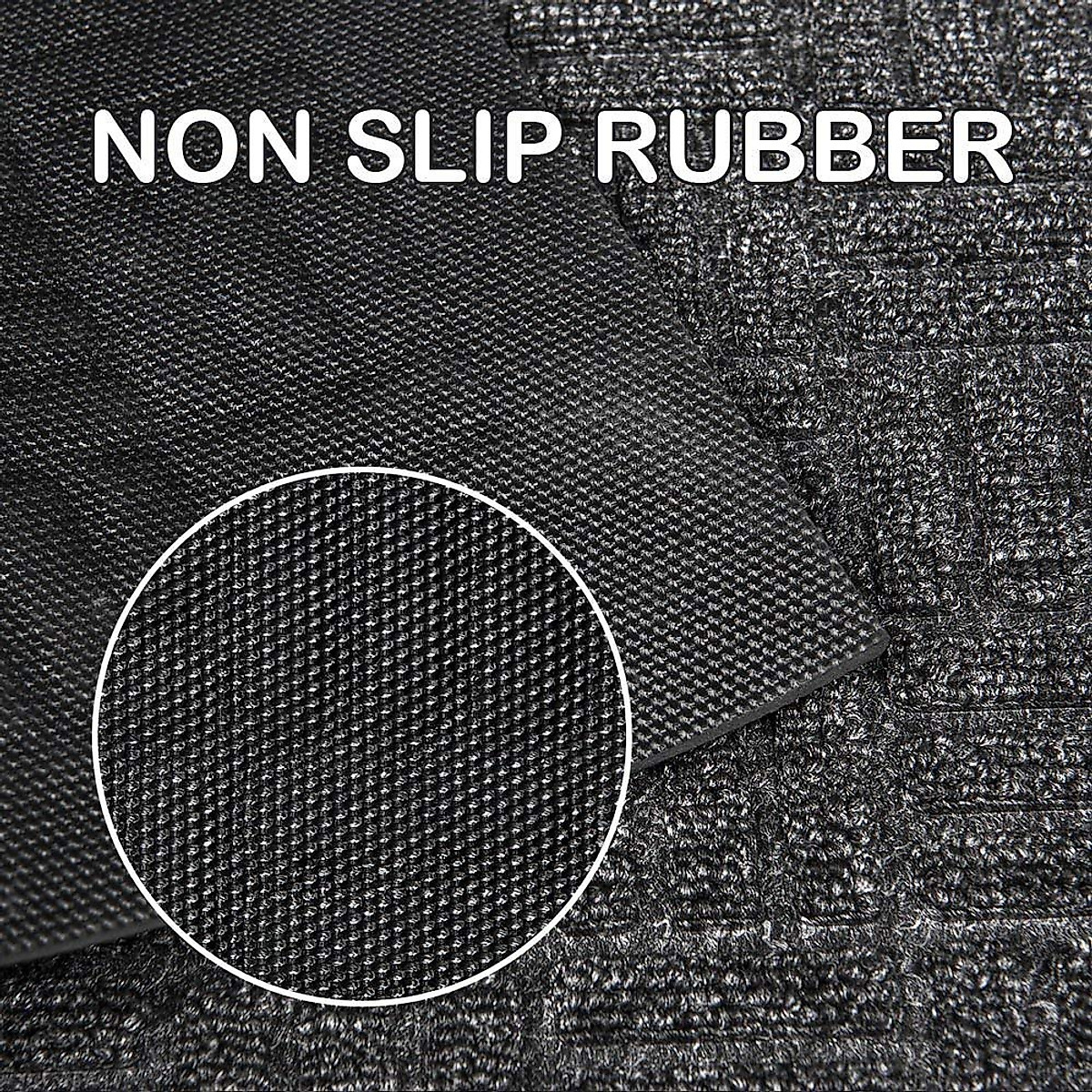 Amagabeli Large Outdoor Door Mats Rubber Shoes 36" x 24" Heavy Duty Low Profile Rug for Front Door Entrance Outside Patio Garage High Traffic Areas Indoor Waterproof