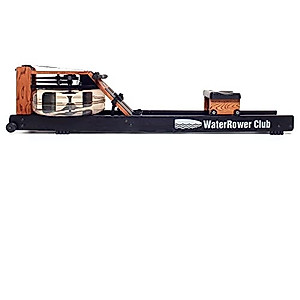 WaterRower Club Rowing Machine with S4 Monitor | USA Made | Original Handcrafted Erg Machine for Home Use & Gym | Best Warranty