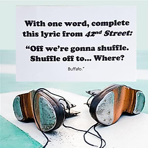 CAST Party! | Party Game for Theater People | Broadway Musical Trivia | Broadway Gift Idea | 400 Trivia Cards for Musical Theatre Enthusiasts | Trivia Night on Broadway