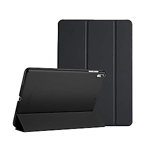 ProCase iPad Air (3rd Gen) 10.5" 2019 / iPad Pro 10.5" 2017 Case, Ultra Slim Lightweight Stand Smart Case Shell with Translucent Frosted Back Cover for Apple iPad Air (3rd Gen) 10.5" 2019 -Black