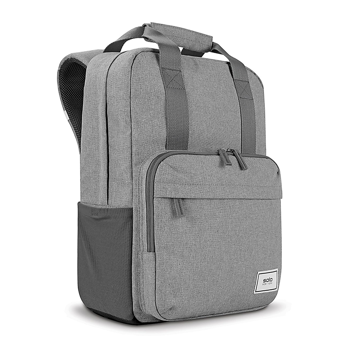 Solo Re:Claim 15.6 Inch Laptop Backpack, Grey, One Size
