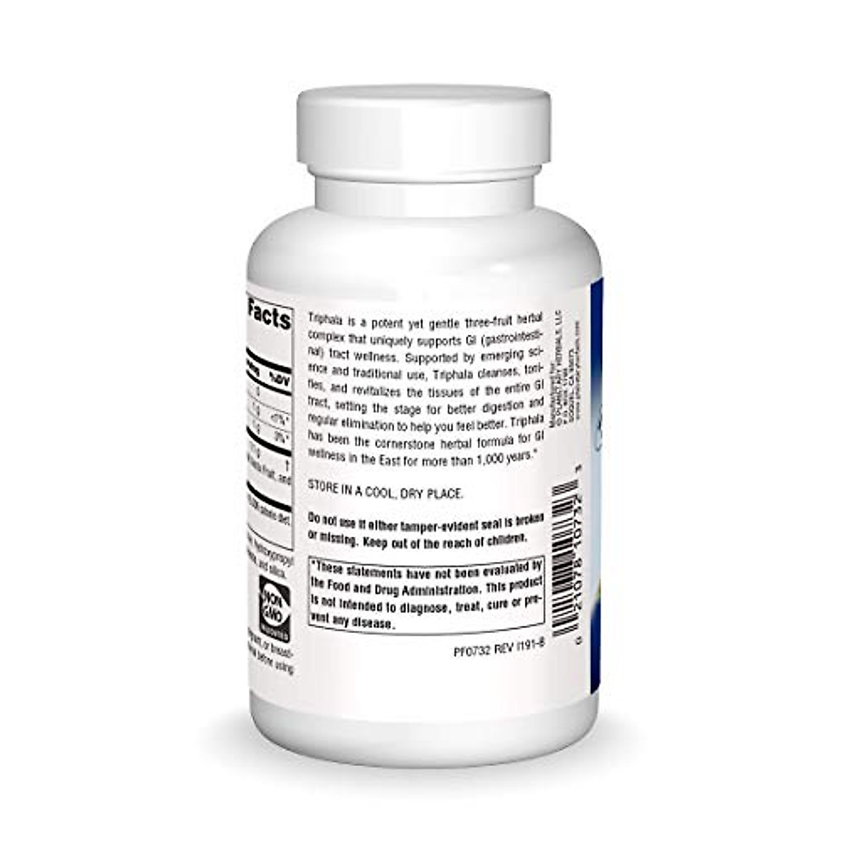 Planetary Herbals Triphala Gold 550mg Cleanser & Tonifier Extra Strength Ayurvedic - 120 Veggi Caps