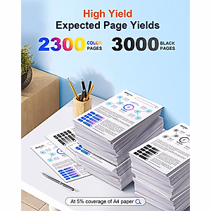 E-Z Ink Pro Compatible TN227 Toner Cartridge Replacement for Brother TN227 TN-227 BK/C/M/Y High Yield TN223 TN-223 Compatible with HL-L3290CDW HL-L3210CW MFC-L3750CDW MFC-L3710CW Printer (4 Pack)