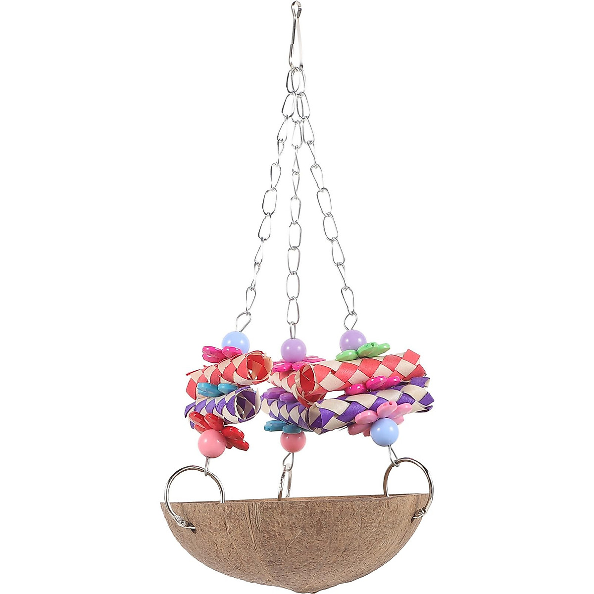 Hanging Bird Hammock Swing Bed Plush Parrot Snuggle Tent Nest Parakeets Cockatiels Conures Parrots Bird Cage Accessories Perch Toy