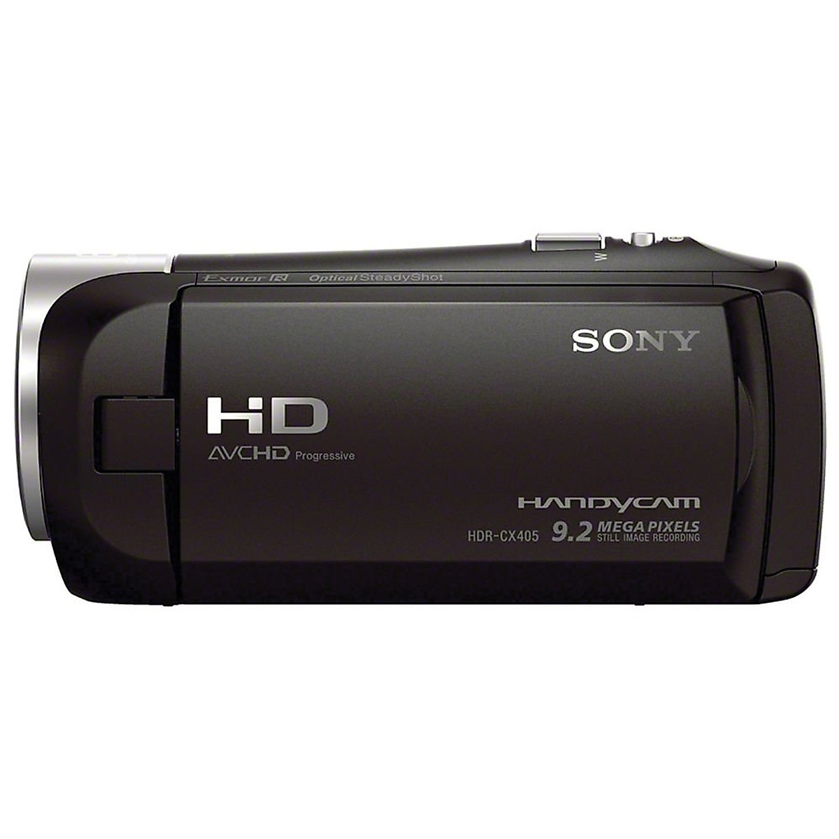 Sony HDR-CX405 HD Handycam (HDRCX405/B) + 64GB Memory Card + Bag + NP-BX1 Battery + Card Reader + HDMI Cable + Charger + Flex Tripod + Memory Wallet + Cleaning Kit, Black (Renewed)