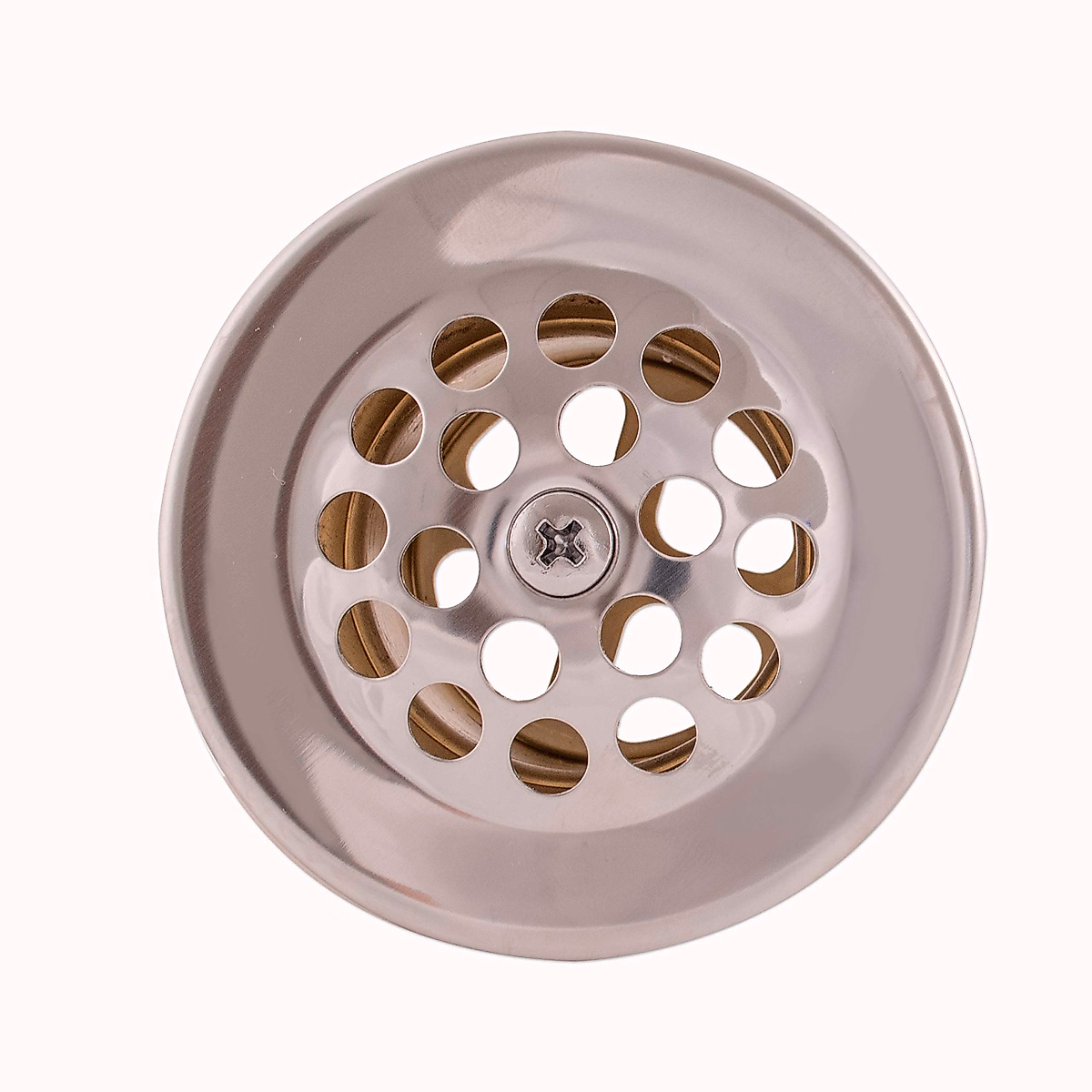 EZ-Flo Trip Lever Chrome Plated Brass Bath Drain Assembly with Drain Washer, 1-3/8 Inch x 16 Fine Thread, 35268