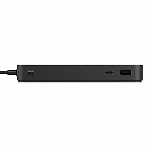 Microsoft Surface Thunderbolt Dock - High-Speed Docking Station with Thunderbolt™4 Ports, 2.5 Hour Laptop Charging, Dual 4K Monitor Support, 3 USB-C and 3 USB-A Ports, 2.5G Ethernet, 3.5mm Audio Jack