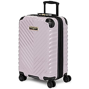 Karl Lagerfeld Paris Women's Carryon Spinner Wheels Hardside, Lilac, One Size