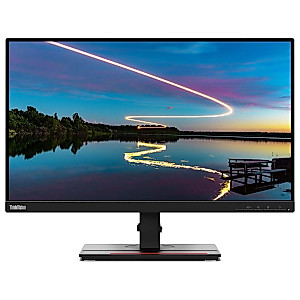 Lenovo ThinkVision E24q-20 23.8" WQHD WLED LCD Monitor - 16:9 - Raven Black