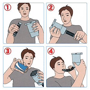 JLLOM Drink Funnel Portable Can or Bottle Cooler Cup with Detachable Expandable Hose, Portable Drink Bong Cooler Tool Outdoor for Party, White