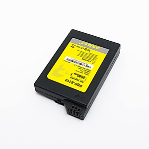 BEBAT PSP-S110 Battery,2500mAh Hign Capacity for Sony PSP 2000/3000 PSP-S110 Console,Rechargeable Battery Lithium Ion Battery Pack Replacement