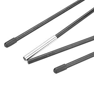 Shade Sail Poles, Camping Tarp Telescoping Pole, Lightweight Portable Sturdy Durable Fiberglass for Double Tents Support Rods Awning Frames Kit