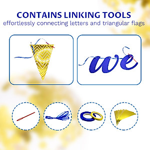 ADULLPONY We Appreciate You Banner Decorations Glittery Thank You Banner Set -Employee, Teacher, Nurse, Doctor, Pastor Appreciation Decorations - Office Party Decorations for Staff Appreciation Week