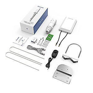 WAVLINK Outdoor Weatherproof WiFi Range Extender,N300 Long Range Wireless WiFi AP/Router/Repeater/WISP Mode with POE,Internet Signal Booster Amplifier, Point to Point WiFi Bridge for Home