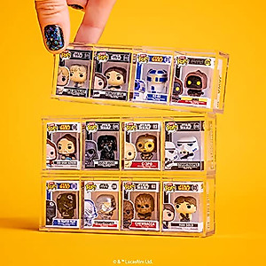 Funko Bitty Pop! Star Wars Mini Collectible Toys 4-Pack - Princess Leia, R2-D2, C-3PO & Mystery Chase Figure (Styles May Vary)
