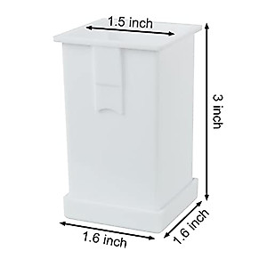 WHYHKJ 2PCS Corn Cob Butter Holder Spreads Butter Dispenser Plastic Butter Spreader