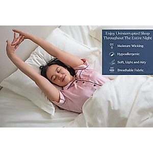 Delara GOTS Certified 100% Organic Cotton Duvet Cover Set 400TC, Long Staple Cotton, Ultra Soft, Silky, Moisture-Wicking, Smooth & Breathable, Duvet for Hot Sleepers with 8 Internal Ties