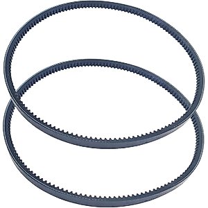 Missiscily Set of 2, 954-0430C Auger Drive Belt Fits MTD Cub Cadet 954-0430 754-0430 954-0430A 754-0430A Snow Blowers