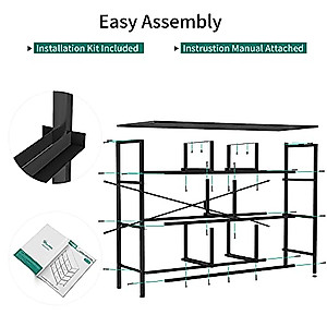 YITAHOME 8-Drawer Storage Tower, Fabric Dresser - Organizer Unit for Bedroom, Living Room, Hallway, Closets & Nursery - Sturdy Steel Frame, Wooden Top & Easy Pull Suede Bins