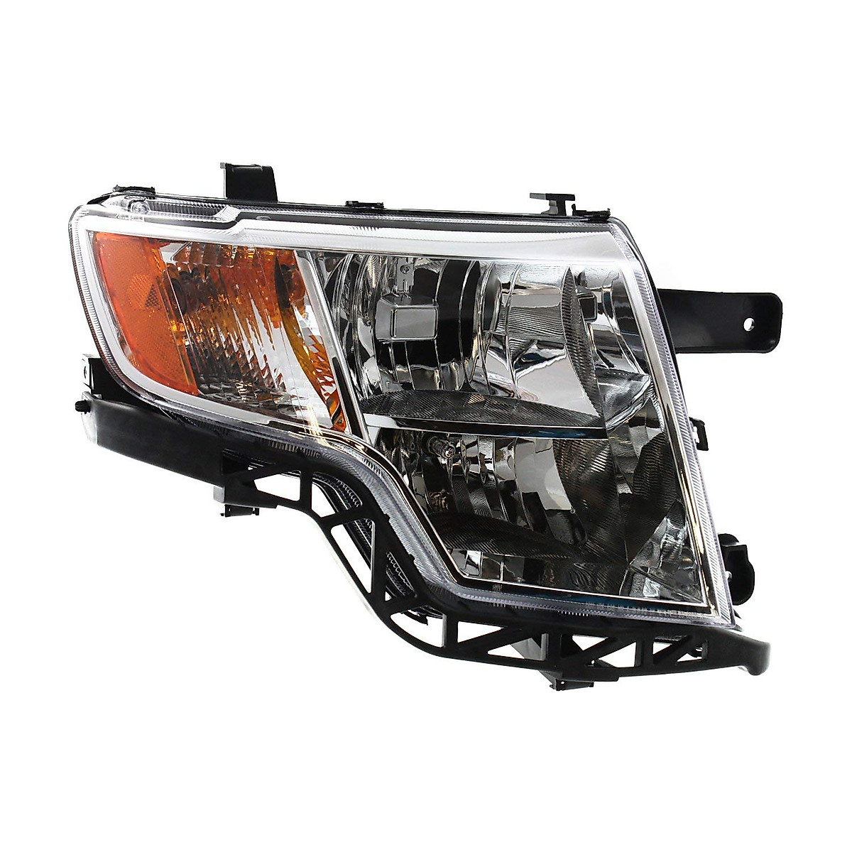 Evan Fischer Driver and Passenger Side Headlight Set of 2 Compatible with 2007-2010 Ford Edge - FO2503228C, FO2502228C
