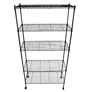 DDOY Storage Shelves Utility Shelf Rack Shelf Space Saver Metal Shelf Shelf Storage Wire Rack Shelving Metal Rack Shelves for Closet Organization