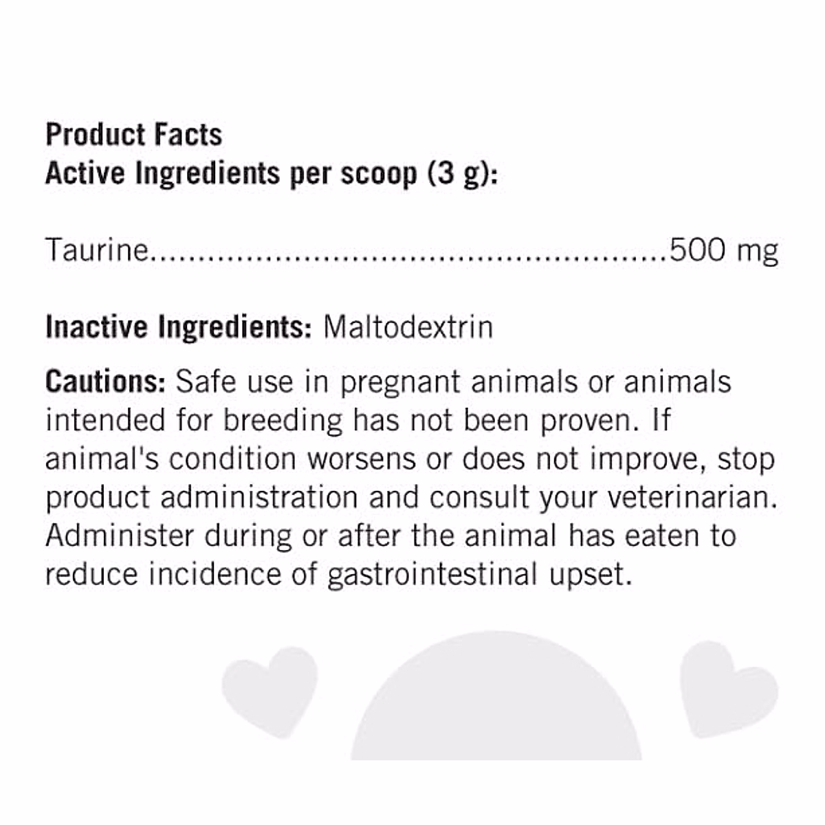 FELO Taurine - Taurine Supplement for Cats, Taurine for Cats, Taurine Powder for Cat - 16 Oz, Powder (Thomas Pet Earlier)