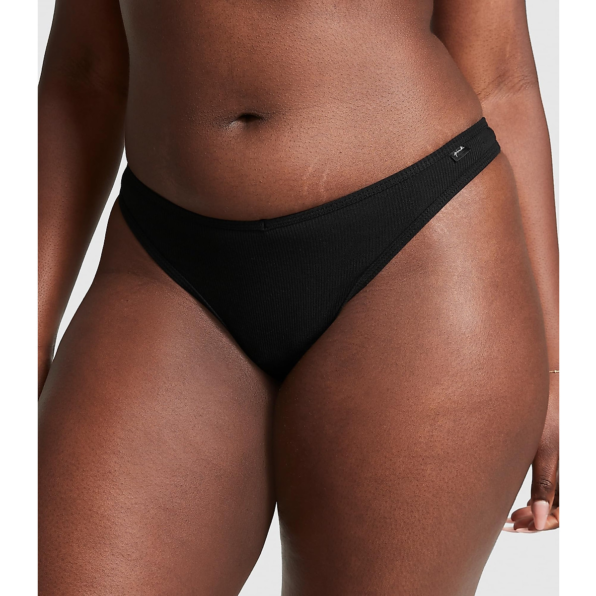 Victoria's Secret PINK Cotton Thong Panty Pack, Women's Panties, Cotton Thong Underwear for Women, Thong Panties, Ladies Underwear, Multi (M)