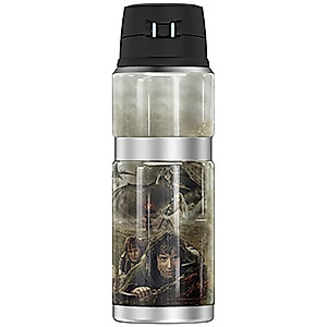 The Lord of The Rings Trilogy Poster THERMOS STAINLESS KING Stainless Steel Drink Bottle, Vacuum insulated & Double Wall, 24oz