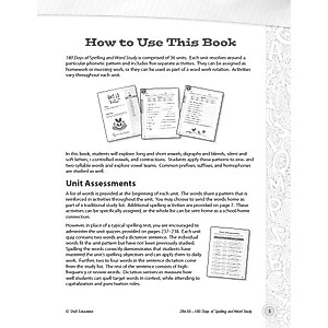 180 Days™: Reading, Vocabulary/Language for 2nd Grade Practice Workbook for Classroom and Home, Cool and Fun Practice Created by Teachers (180 Days of Practice)