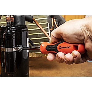 Crescent 1/4" Drive Dual Material Bit Holding Screwdriver Handle - CRW25C