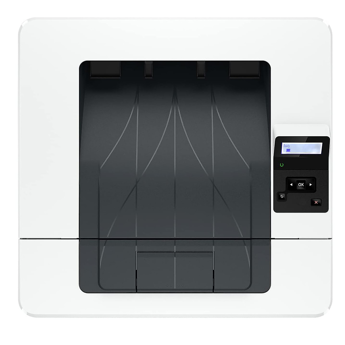 HP Laserjet Enterprise M611x Wireless Ethernet Monochrome Laser Printer, Print only, White - Auto Duplex Printing, 65 ppm 1200x1200 dpi, WiFi, EPEAT Gold, 4.3" Touchscreen, 512MB, Cbmou Printer Cable