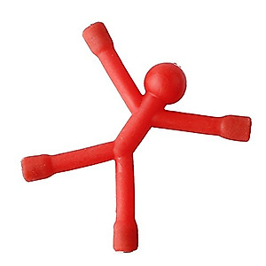 【Merry Christmas】 9PCS Novelty Mini Magnet, Cute Rubber Magnet Men Refrigerator Magnets Magnetic Toy for Kids, Adults