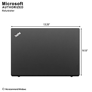 Lenovo ThinkPad T460 14 Inch Business Notebooks, Intel Core i5 6300U up to 3.0GHz, 12G DDR3L, 500G, WiFi, mDP, HDMI, Windows 10 64 Bit-Multi-Language Supports English/Spanish/French(Renewed)