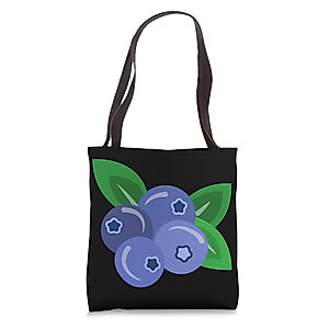 Blueberry Lover Blueberries Eater Berry Graphic Tote Bag