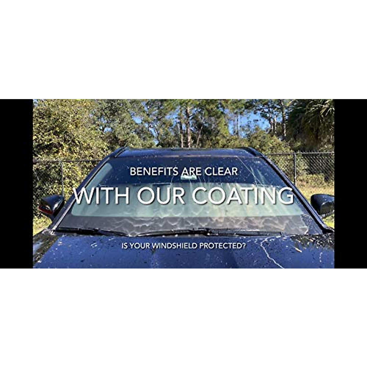 Liquid Glass Guard Rain Repellent and Windshield Protection - SiO2 Nano Technology (Two Pack-Year Treatment)