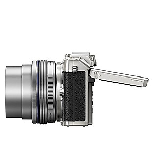 Olympus E-PL7 16MP Mirrorless Digital Camera with 3-Inch LCD with 14-42mm EZ Lens (Silver) - International Version
