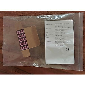 RIVERWELD TIG Alumina Nozzle Ceramic Cups #5 13N09 5/16" Orifice Fit PTA SR DB WP 9 17 18 20 25 26 TIG Welding Torch Accessories 10pk