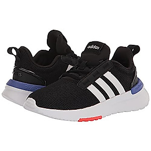 adidas Racer TR21 Running Shoe, Black/Cloud White/Sonic Ink, 3 US Unisex Little Kid