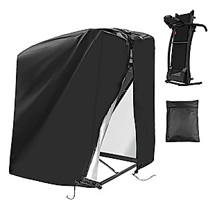 Rilime Treadmill Cover,Folding Treadmill Cover Waterproof Outdoor,Dustproof Cover for Nordictrack Treadmill Folding Running Machine,46" L X 38" W X 66" H