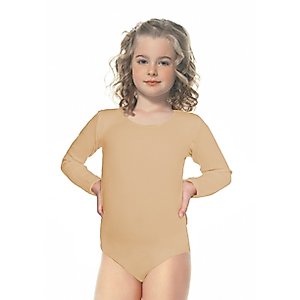 Leg Avenue Children's Bodysuit, XL, Nude