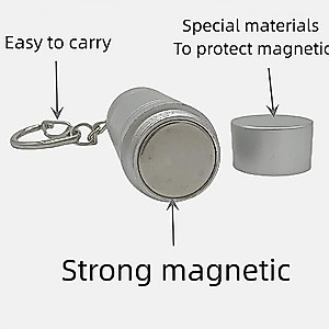 Magnetic Keychain Stop Lock Portable Magnetic Key Tool