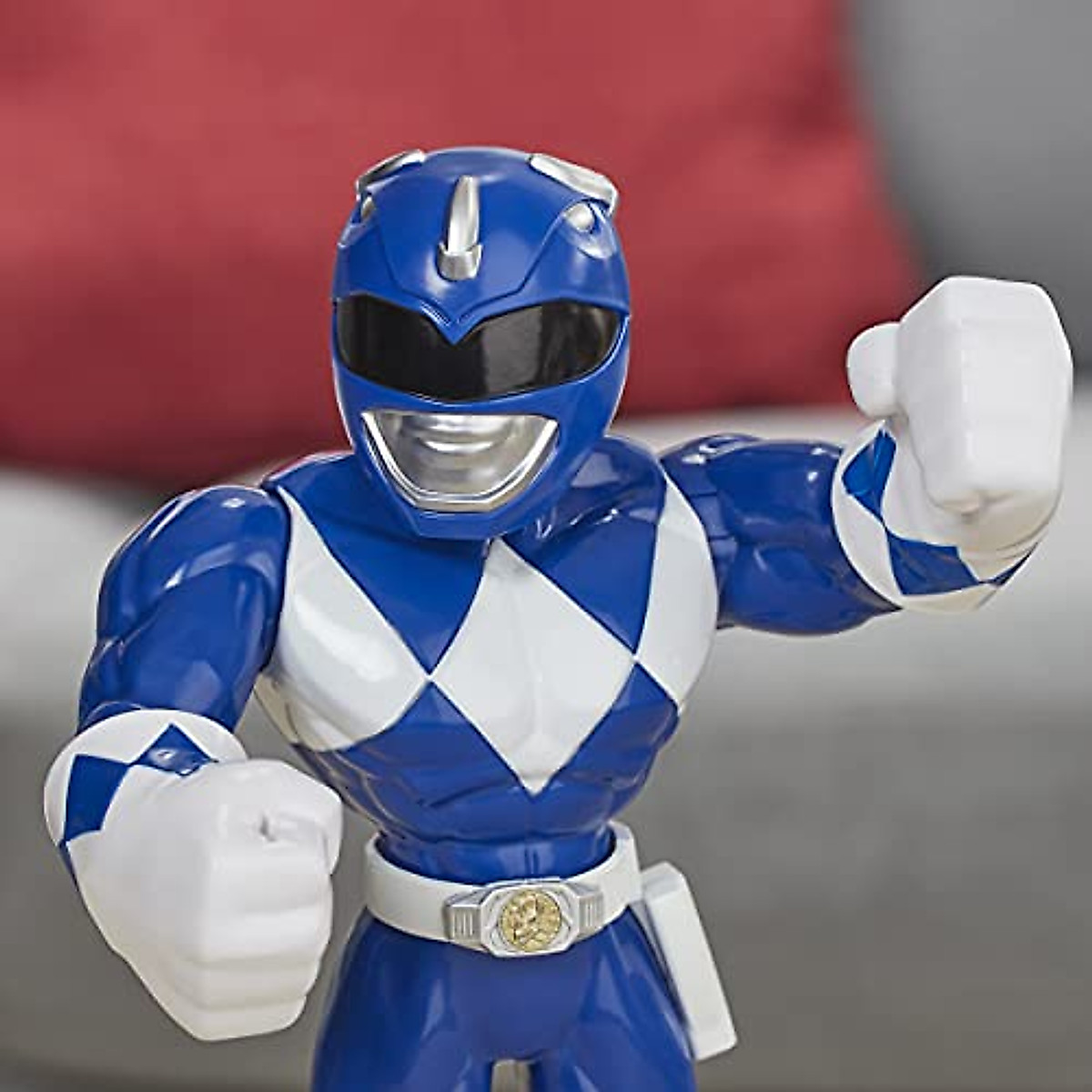 Power Rangers Playskool Heroes Mega Mighties Blue Ranger Brown/a