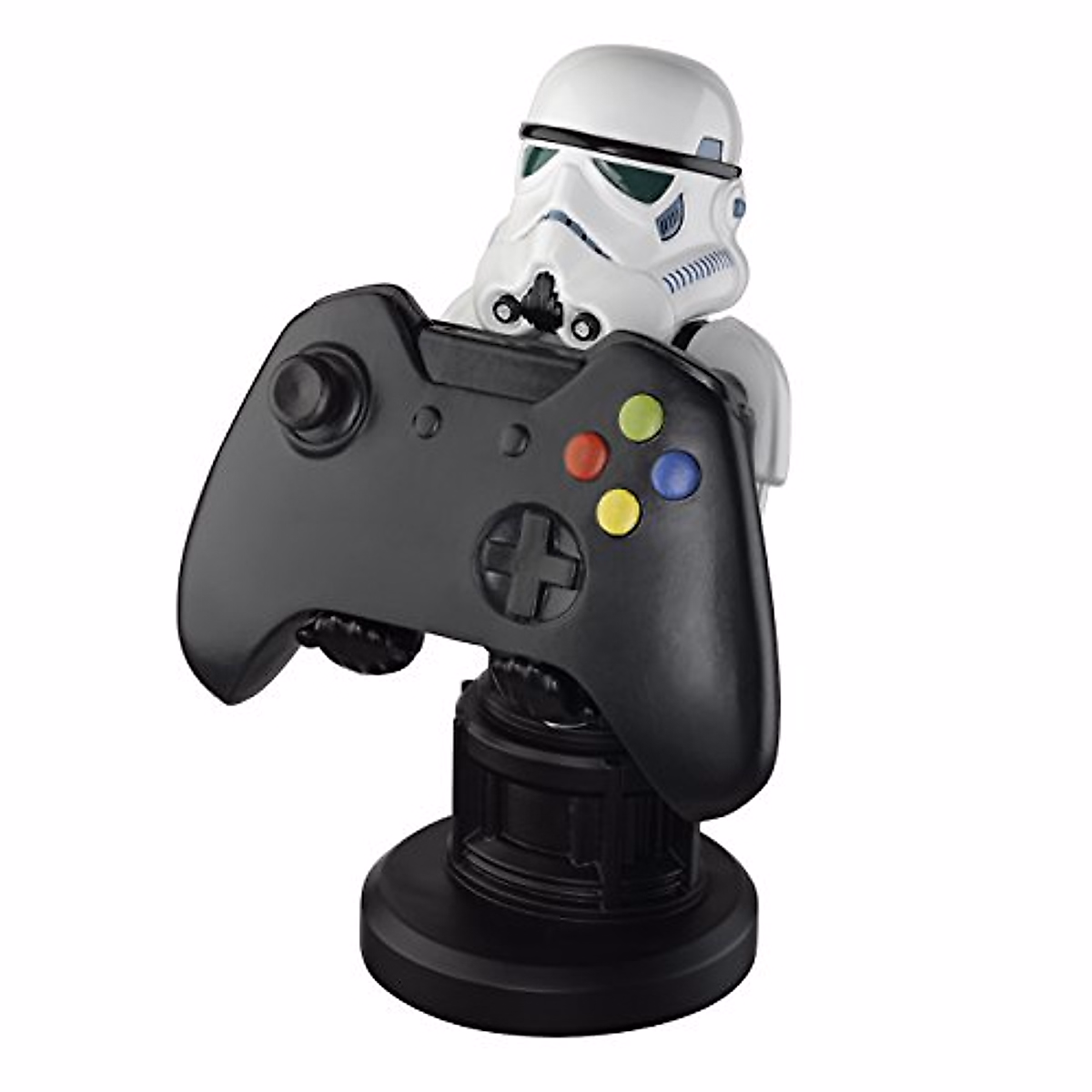 Exquisite Gaming: Star Wars: Stormtrooper - Original Mobile Phone & Gaming Controller Holder, Device Stand, Cable Guys, Collectable Licensed Figure