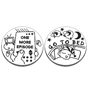 Stocking Stuffers for Teens Decision Coin Double-Sided Funny Gifts for Her Him Teen Girl Gifts Teen Boys Gift Ideas for Son Daughter Christmas Gifts for Women Men Gag Gifts for Boyfriend Girlfriend